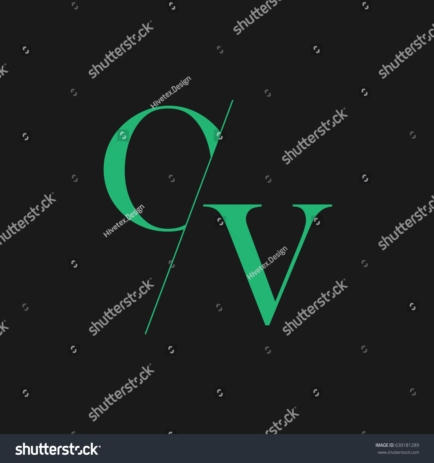 Ov Logo Stock Vector (Royalty Free) 630181289 | Shutterstock
