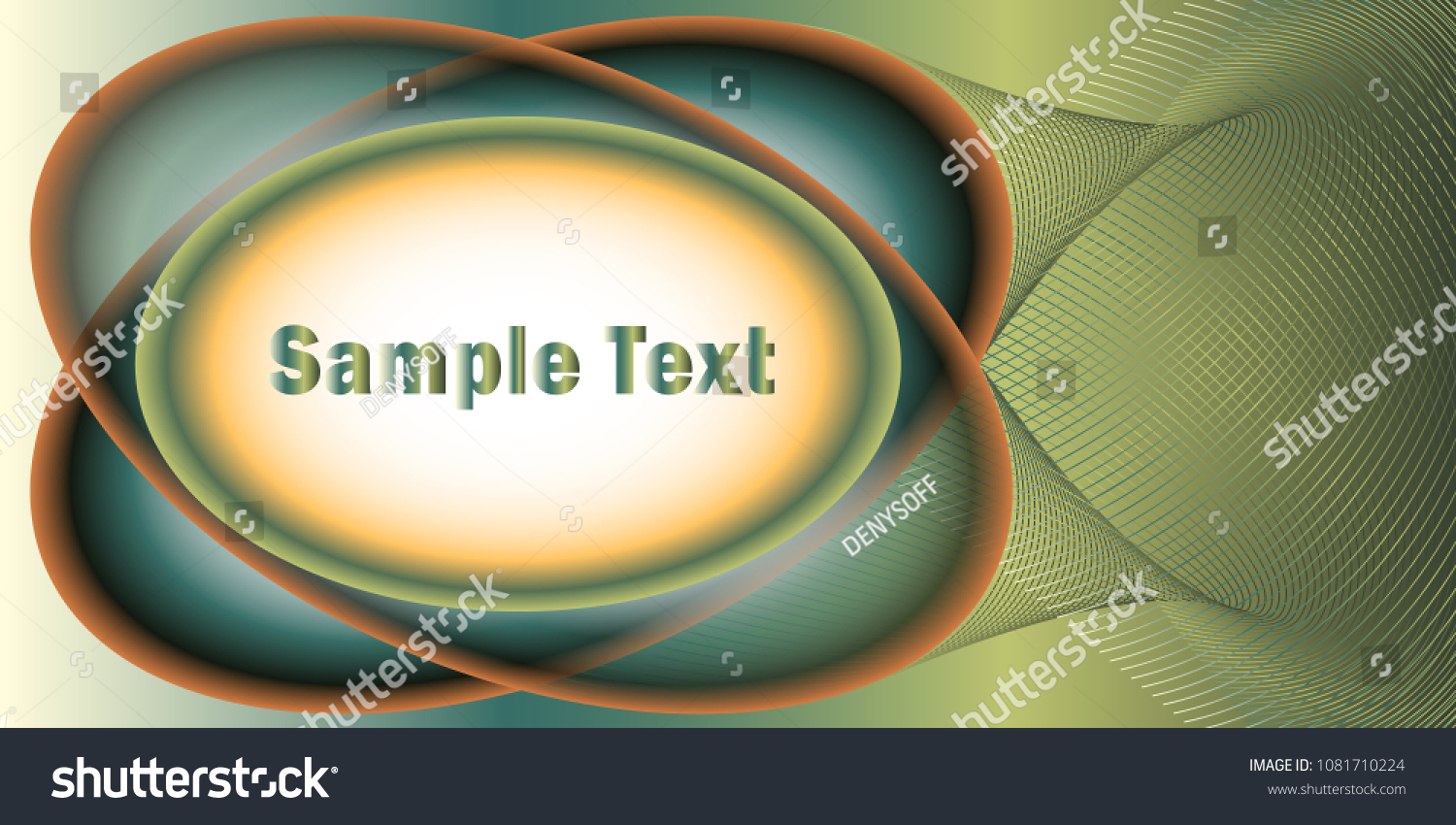 Oval Frame Gradient Stock Vector (Royalty Free) 1081710224 | Shutterstock
