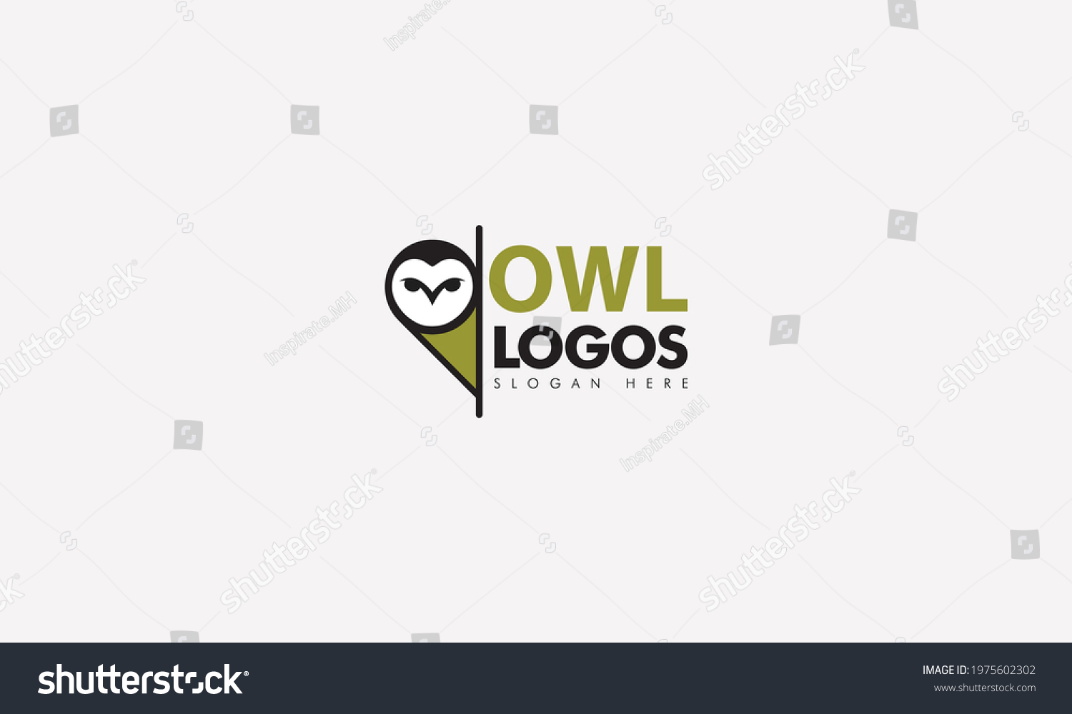 Owl Logo Concept Logo Available Vector Stock Vector (Royalty Free ...