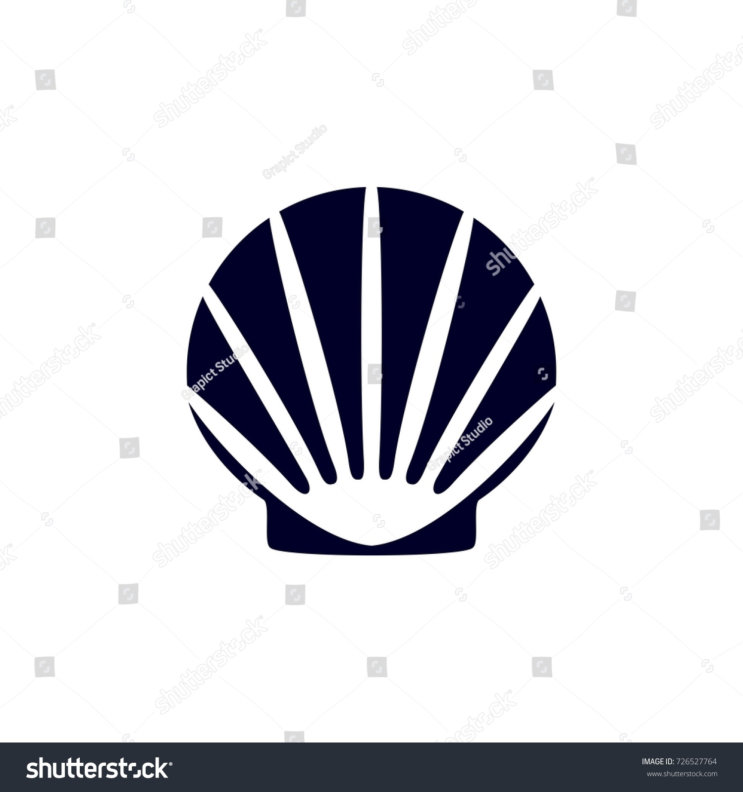 Oyster Logo Design: vector de stock (libre de regalías) 726527764 ...