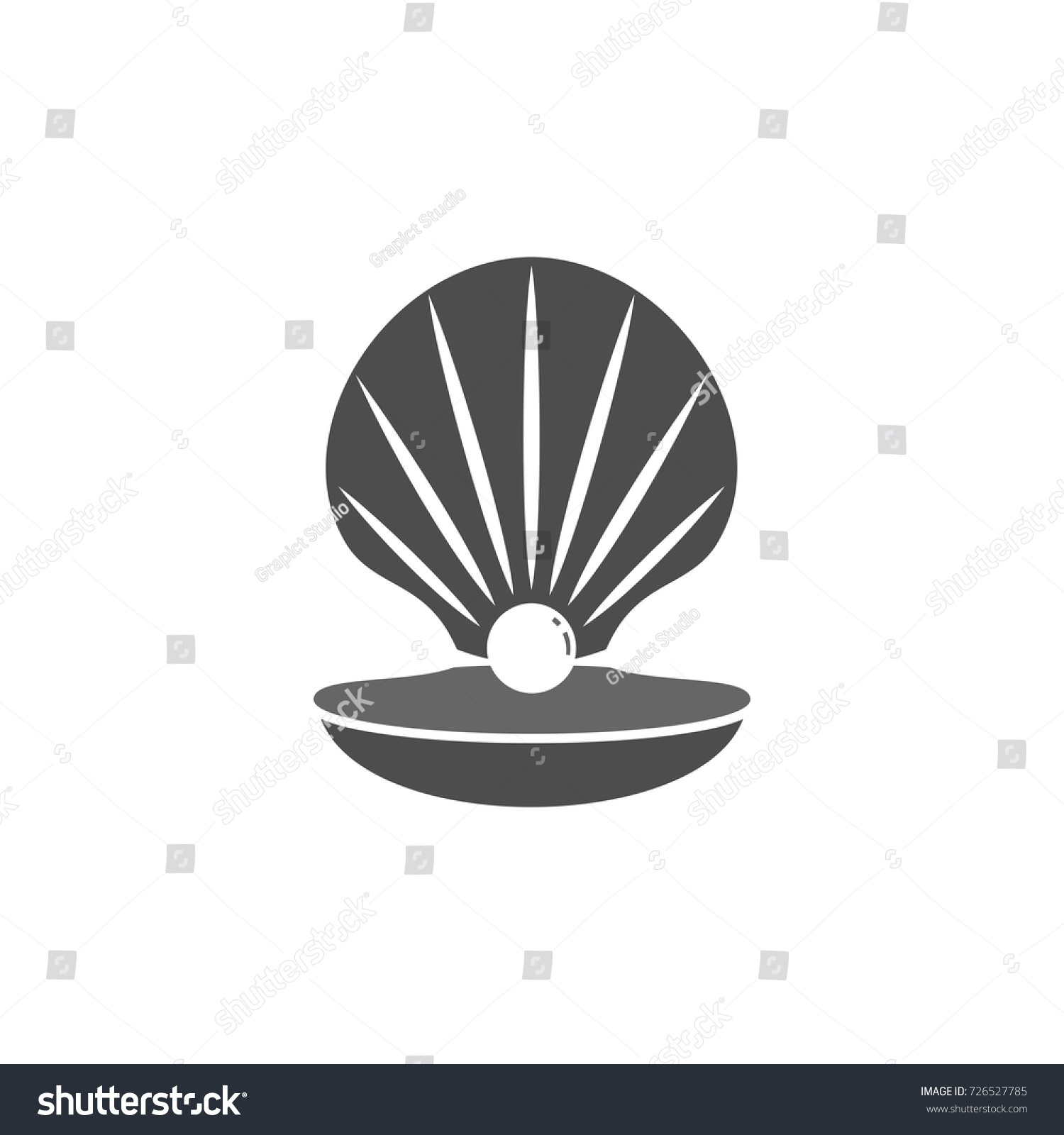 Oyster Logo Design Stock Vector (Royalty Free) 726527785 | Shutterstock