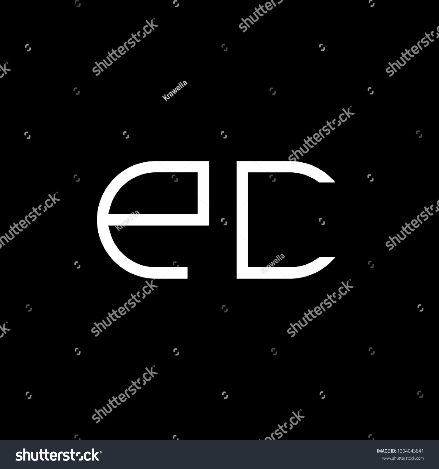 P C Initial Letter Modern Logo Stock Vector (Royalty Free) 1304043841 ...