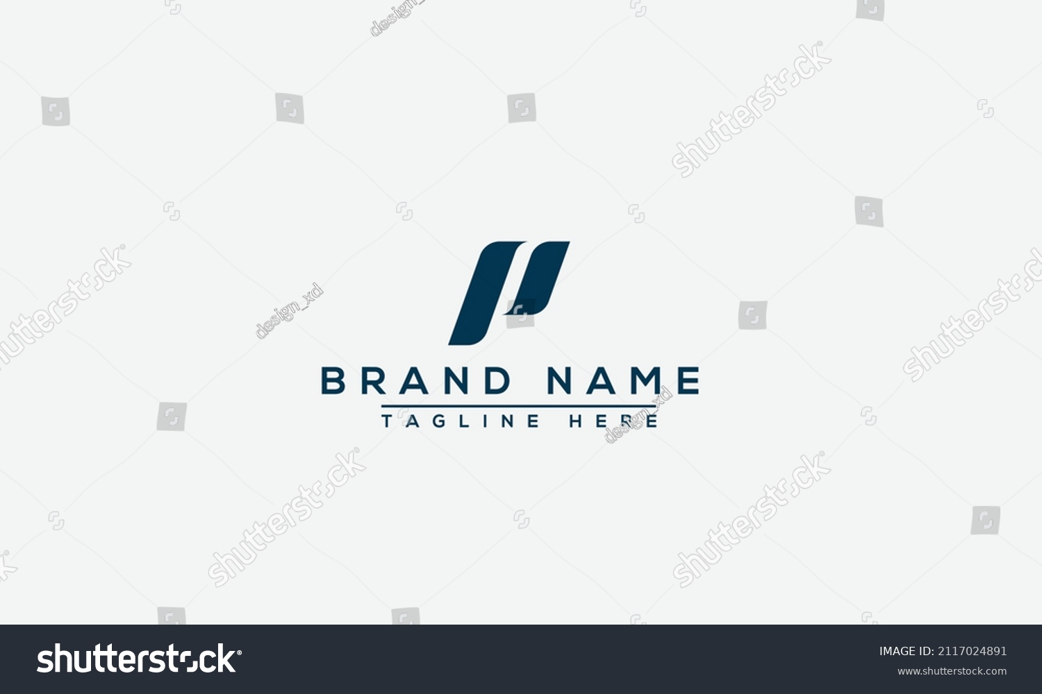 P Logo Design Template Vector Graphic Stock Vector (Royalty Free ...