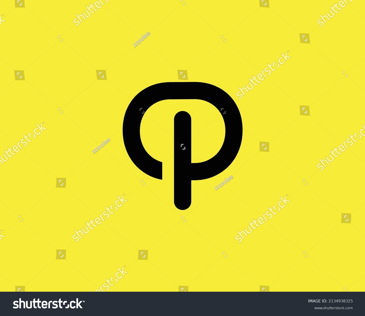 P Op Po Logo Design Vector Stock Vector (Royalty Free) 2134938325 ...