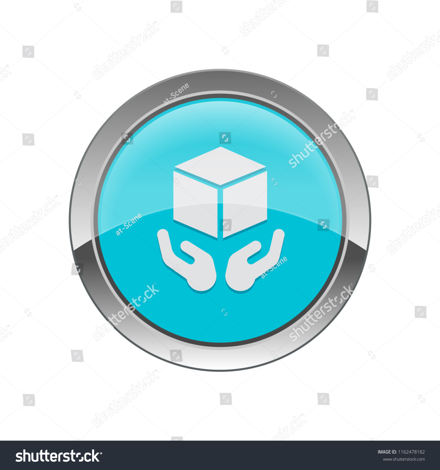 Package Protection App Icon Stock Vector (Royalty Free) 1162478182 ...