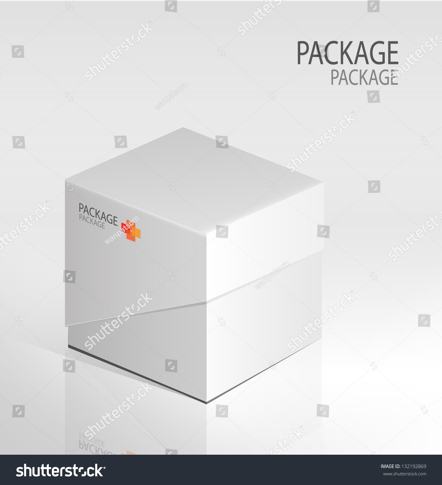 Package White Box Design 2 Vector: เวกเตอร์สต็อก (ปลอดค่าลิขสิทธิ์ ...