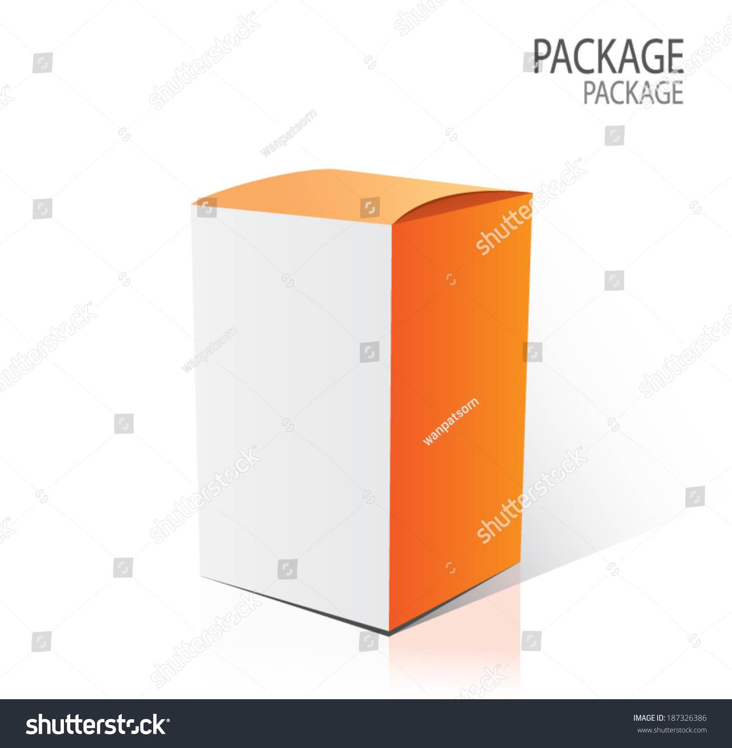 Package White Box Design 2 Vector: เวกเตอร์สต็อก (ปลอดค่าลิขสิทธิ์ ...