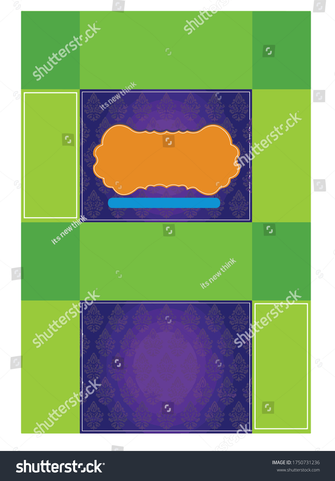 Packaging Box Design Template Box Design Stock Vector (Royalty Free ...
