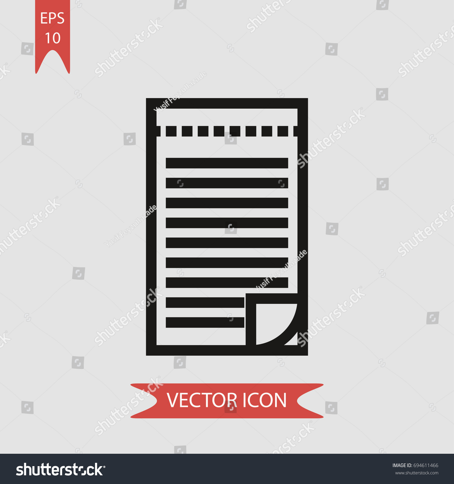 Pad Vector Icon Illustration Symbol Stock Vector (Royalty Free ...