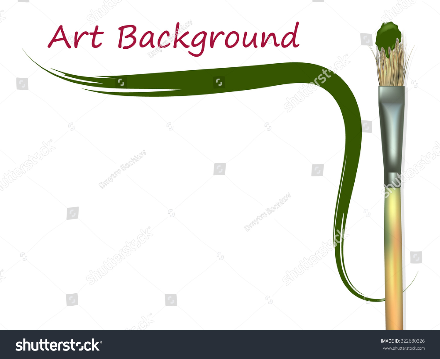 Paint Brush Abstract Background Vector Illustration: เวกเตอร์สต็อก ...