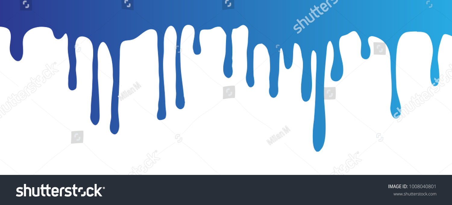 Paint Dripping Backgroundvector Illustration Stock Vector (Royalty Free ...
