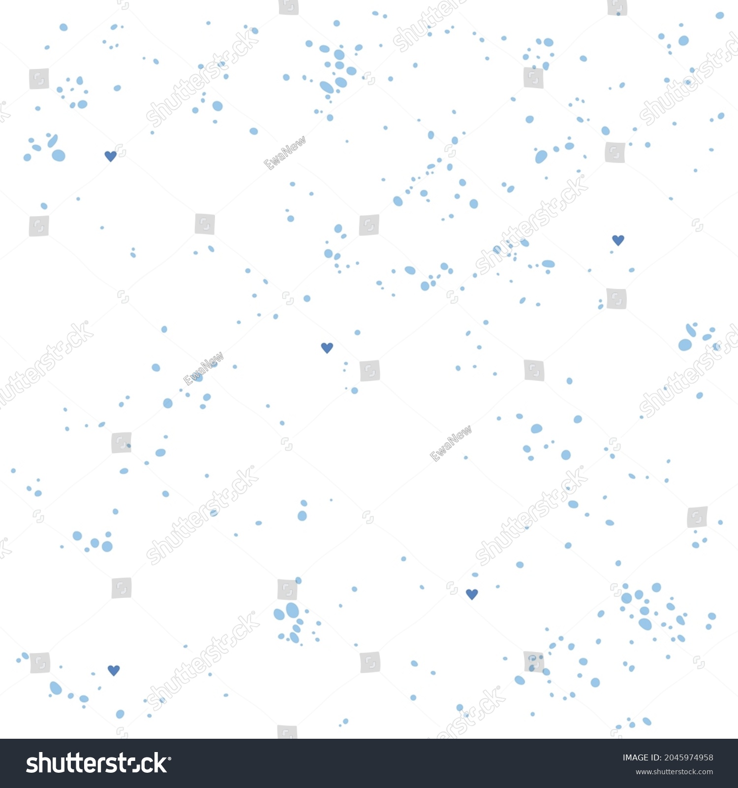 Paint Drops Spray Spots Little Cute Stock Vector (Royalty Free ...