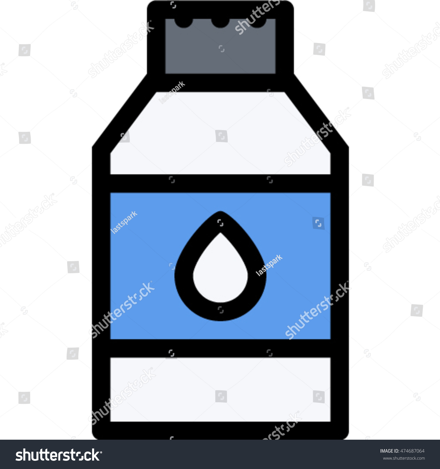 Paint Outline Icon Stock Vector (Royalty Free) 474687064 | Shutterstock