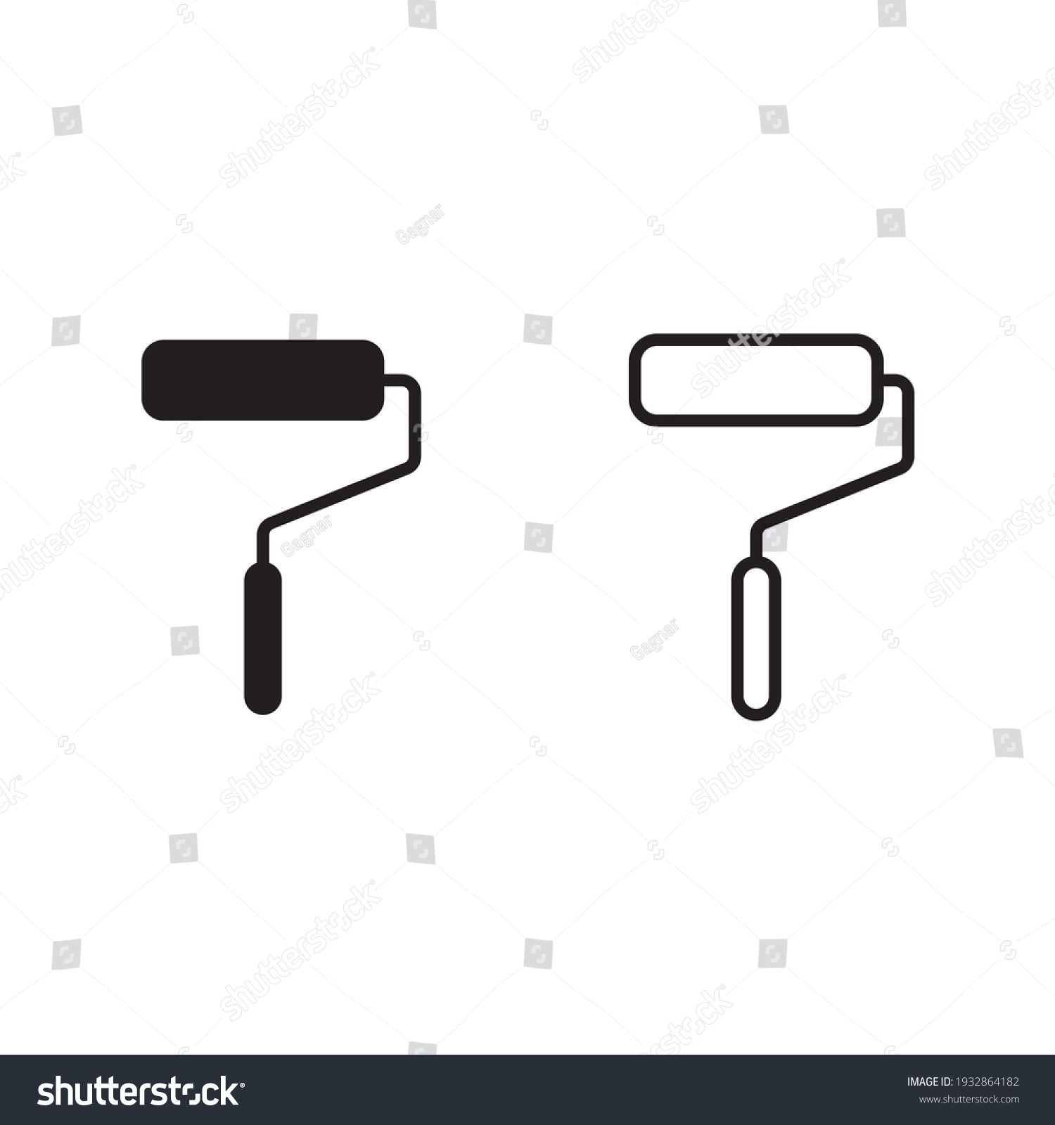 52,697 Paint roller icons Images, Stock Photos & Vectors | Shutterstock