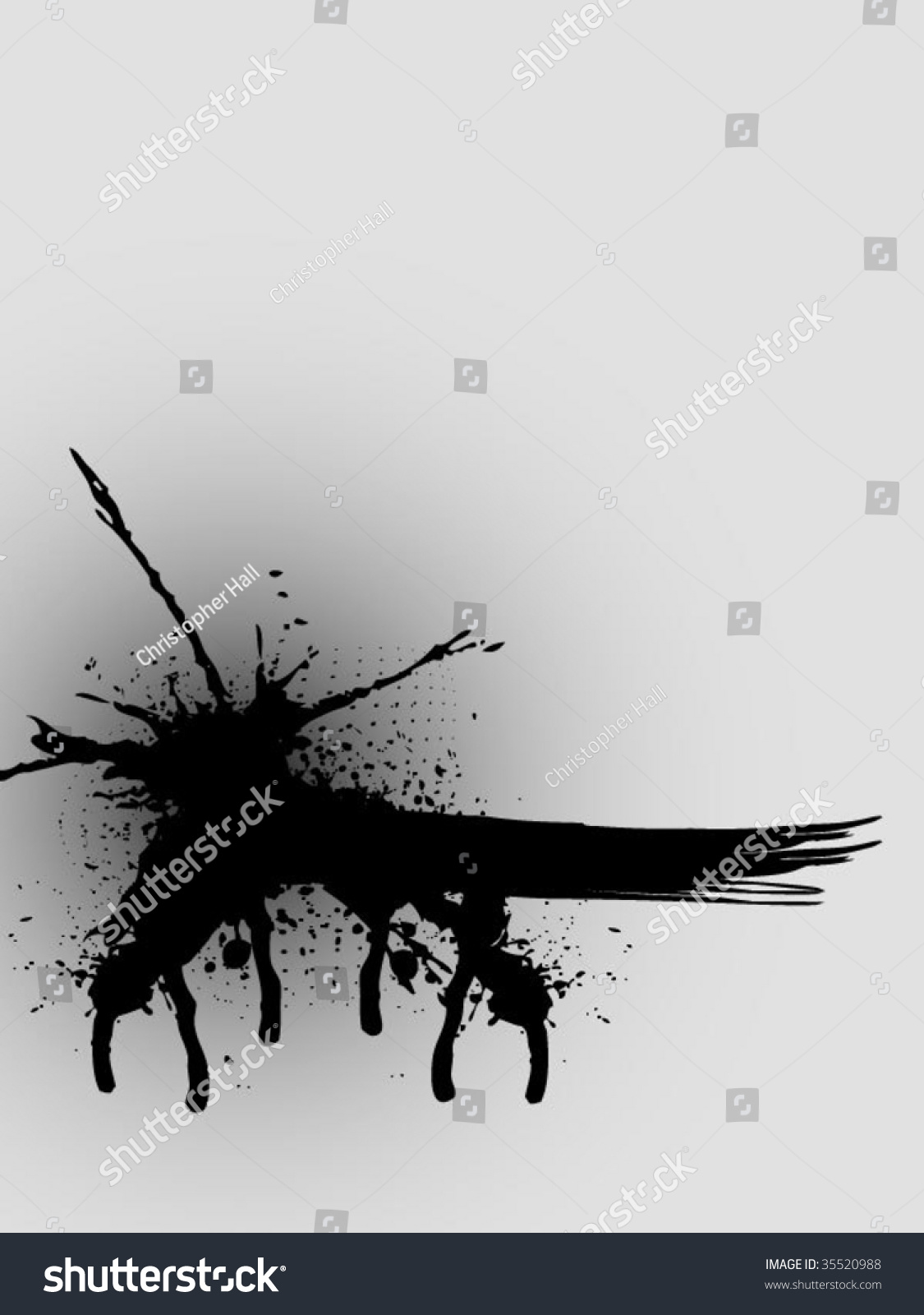Paint Splat Stock Vector (Royalty Free) 35520988 | Shutterstock
