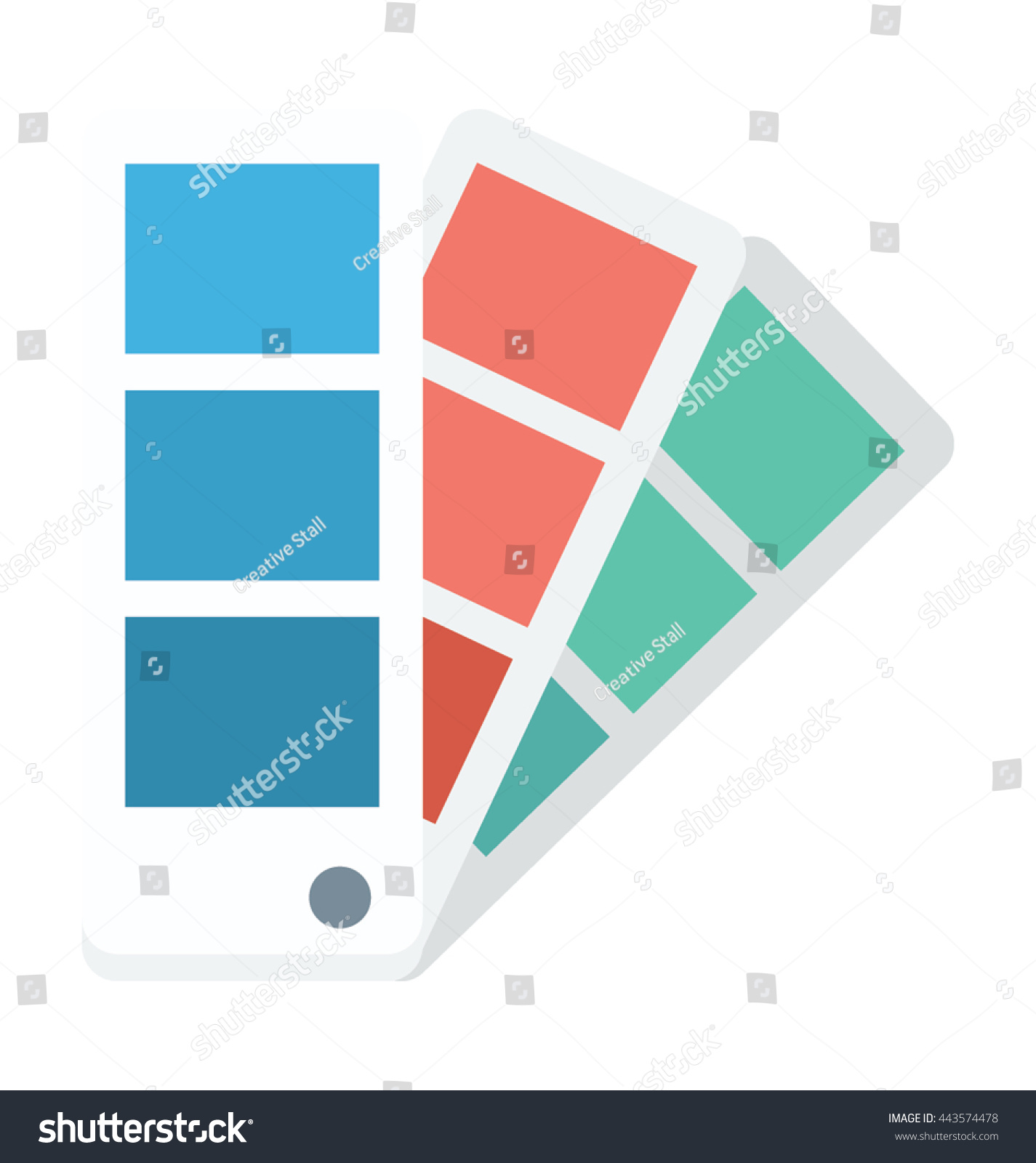 Color swatch icon : 1 images, photos et images vectorielles de stock ...