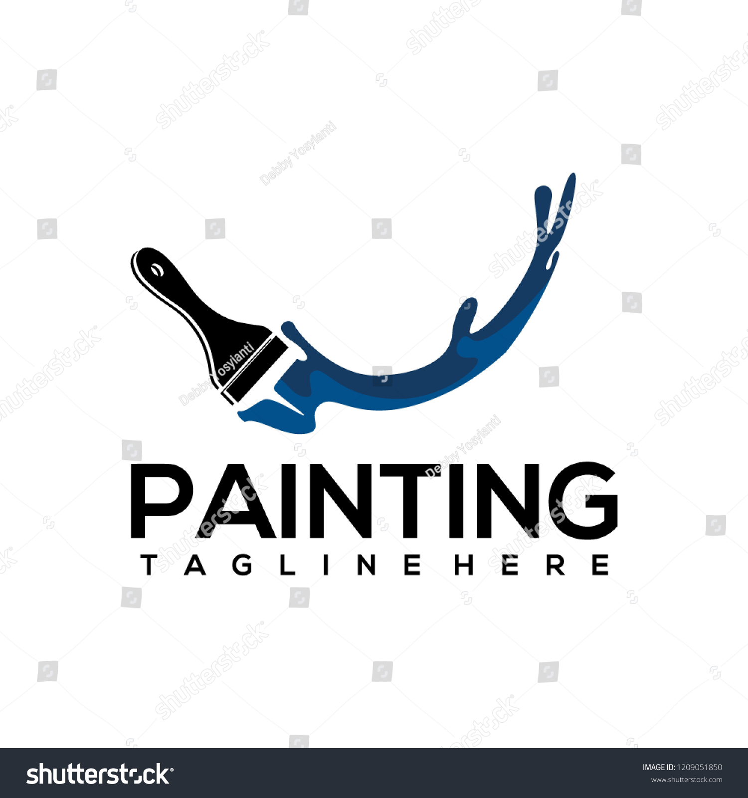 23,927 Painter logo design Images, Stock Photos & Vectors | Shutterstock