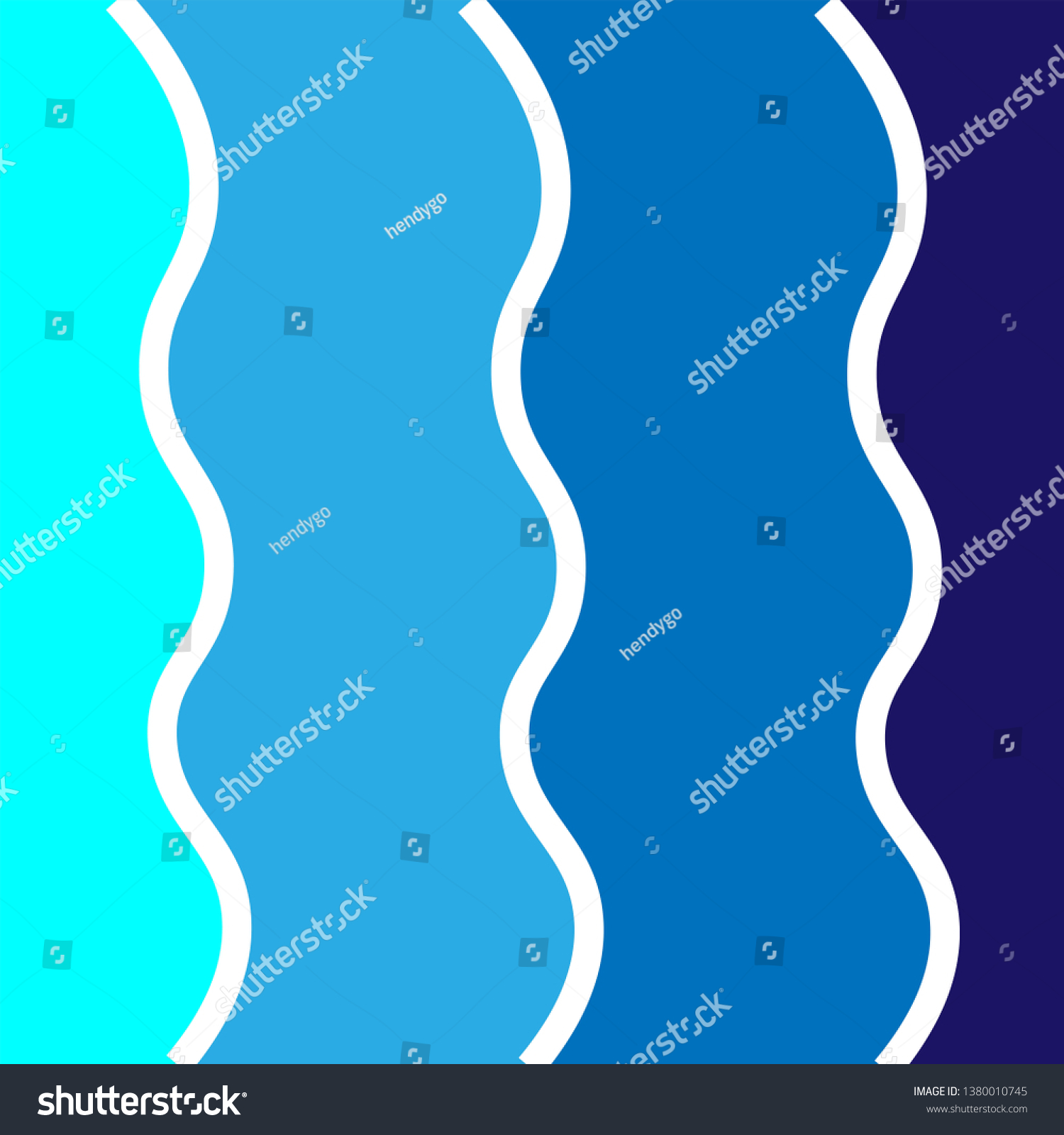 Palette Background Blue Stock Vector (Royalty Free) 1380010745 ...