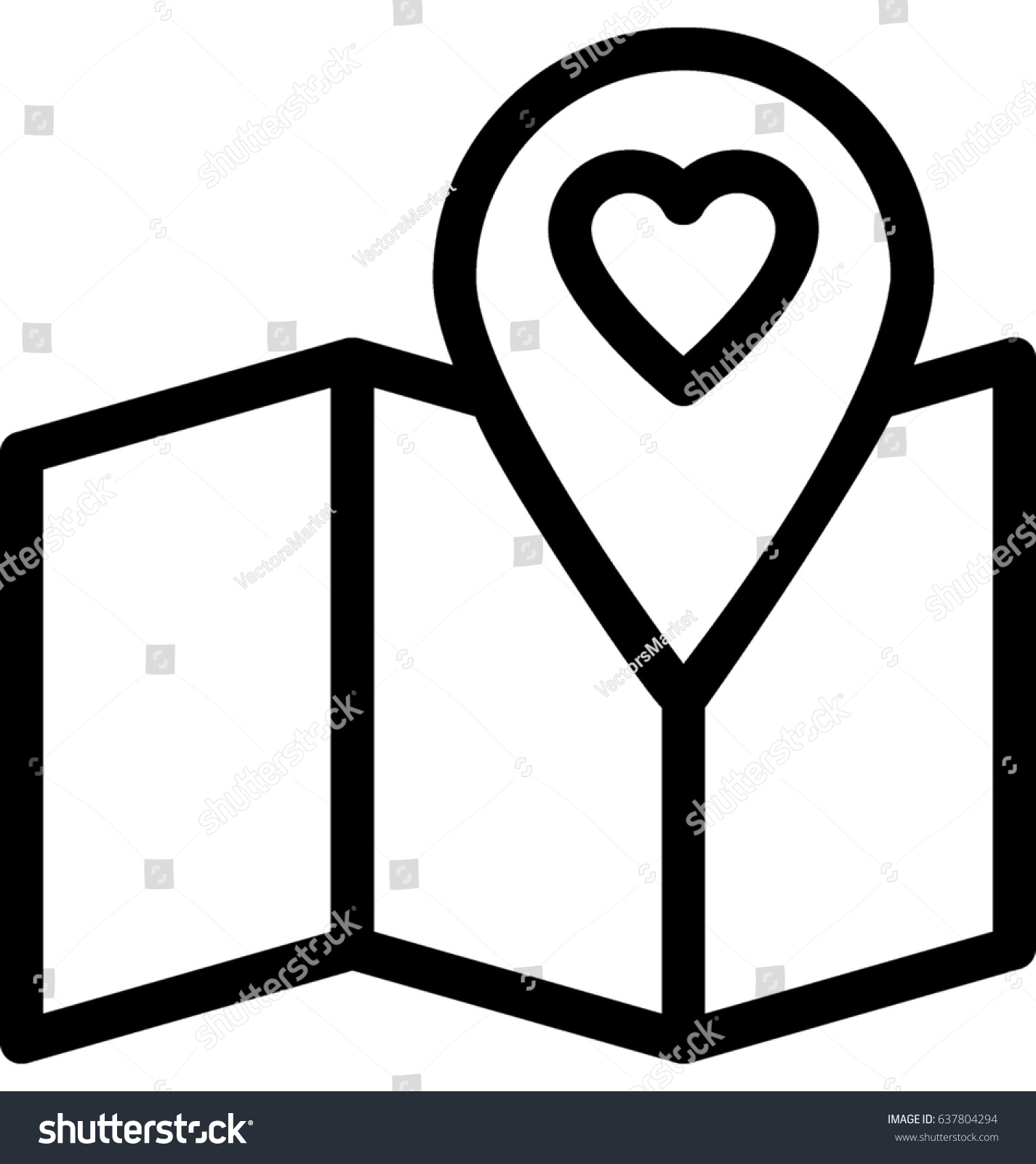 Pamphlet Vector Icon Stock Vector (Royalty Free) 637804294 | Shutterstock