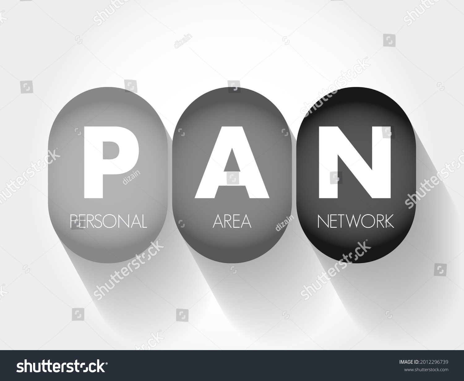 Pan Personal Area Network Computer Network Stock Vector (Royalty Free ...
