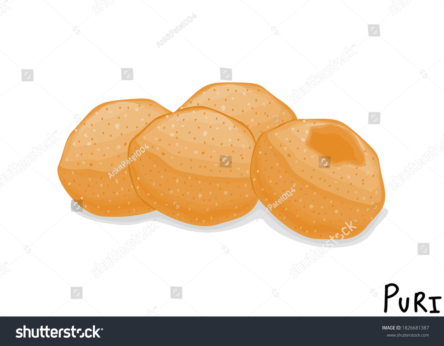 141 Indian pani puri Stock Vectors, Images & Vector Art | Shutterstock