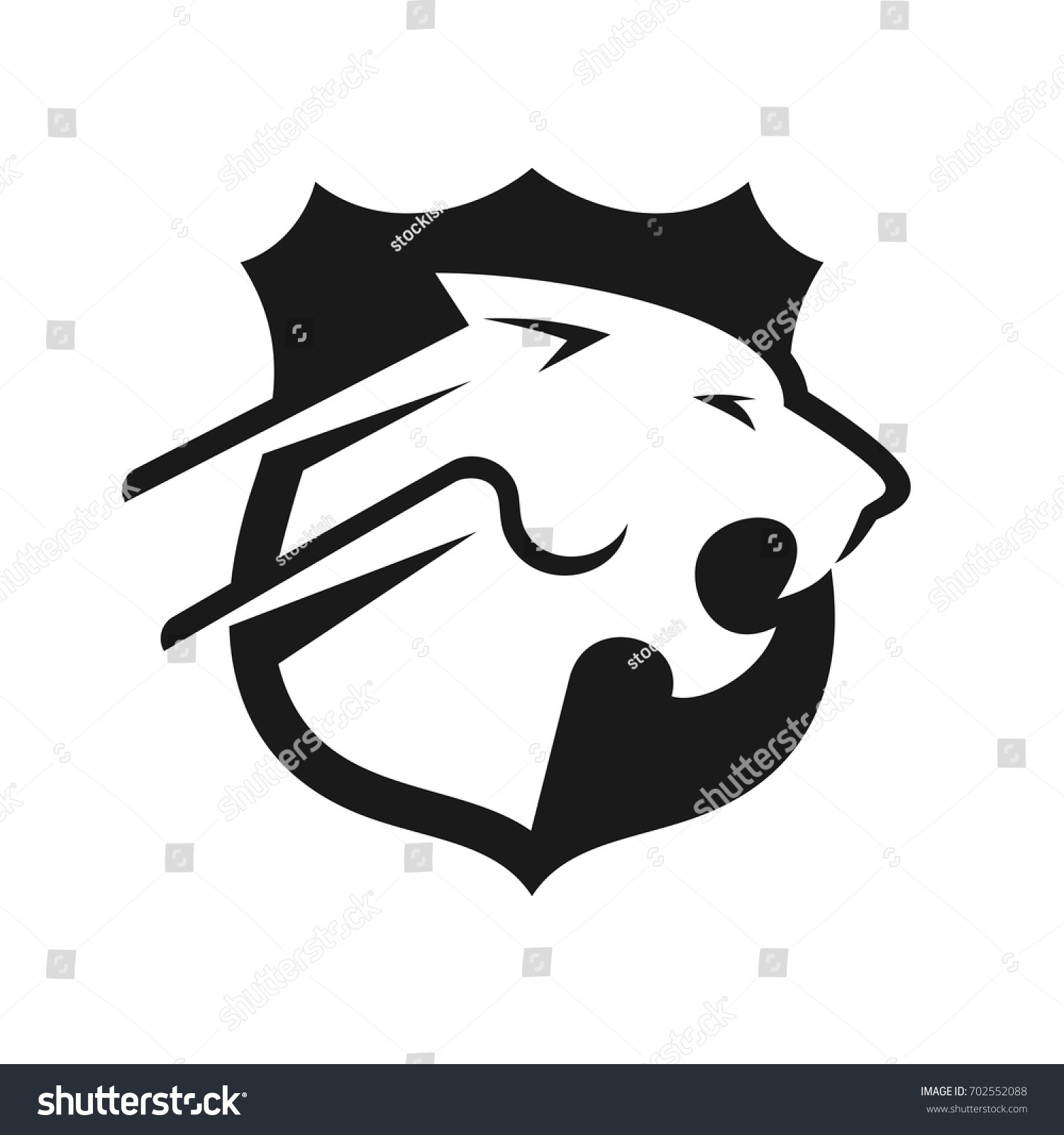 Panther Vector Logo: เวกเตอร์สต็อก (ปลอดค่าลิขสิทธิ์) 702552088 ...