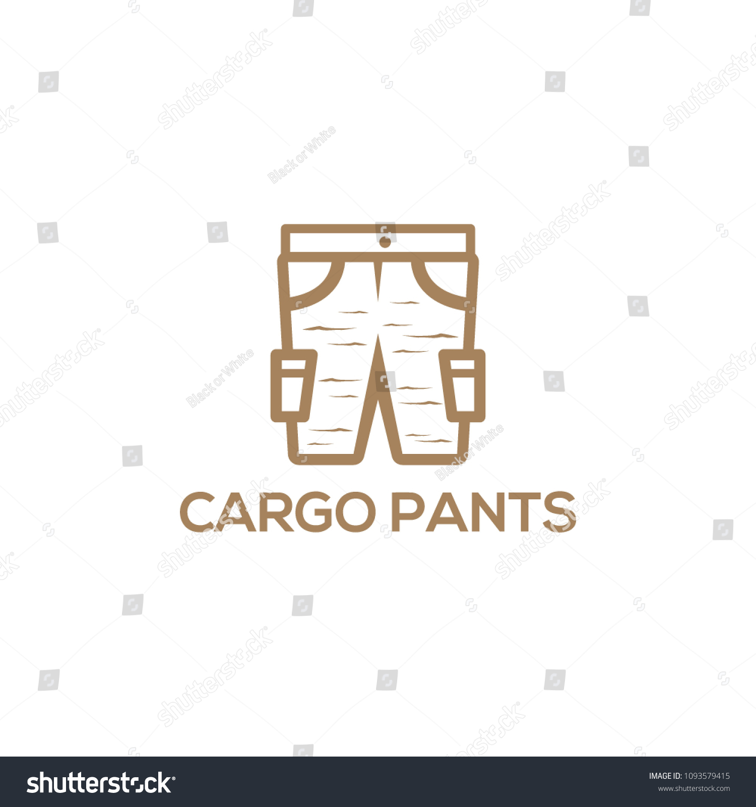 Pants Logo Design Stock Vector (Royalty Free) 1093579415 | Shutterstock