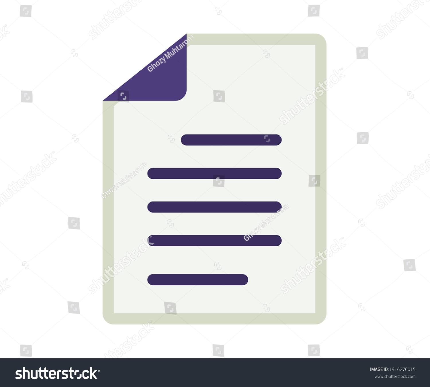 1,817,134 Document icon Images, Stock Photos & Vectors | Shutterstock