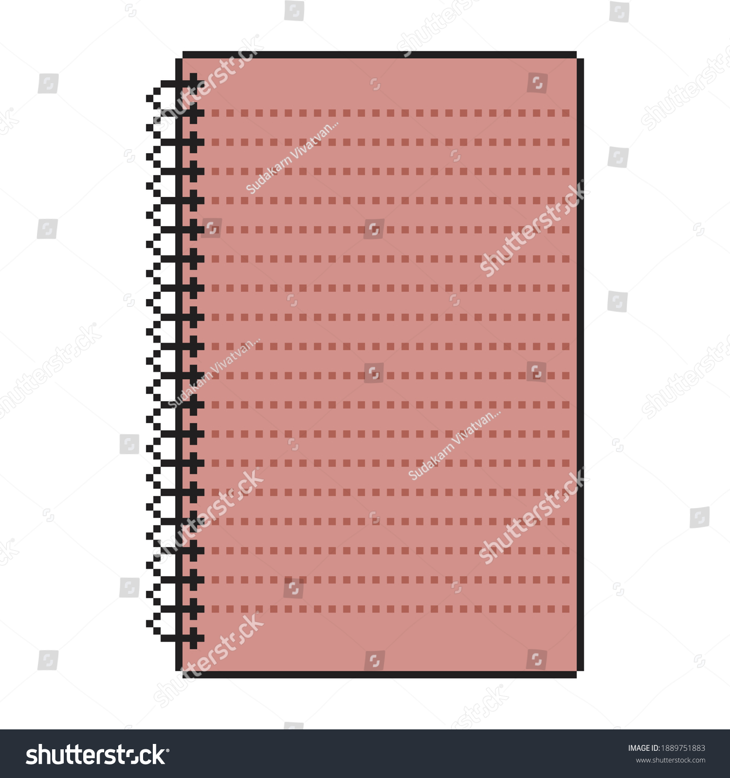 Paper Pixel Art Vector Illustration Stock Vector (Royalty Free ...