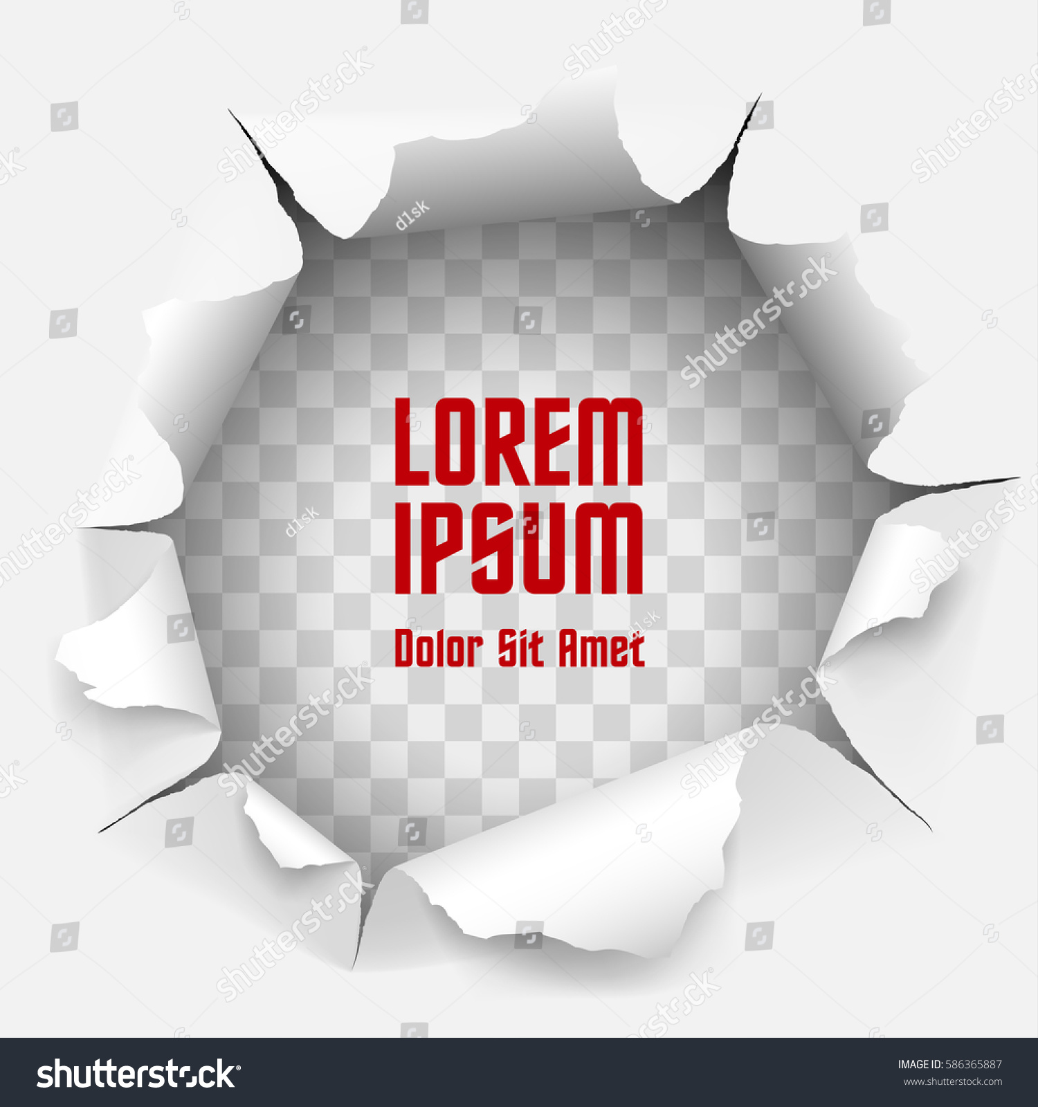 1,326 Break paper wall Stock Vectors, Images & Vector Art | Shutterstock