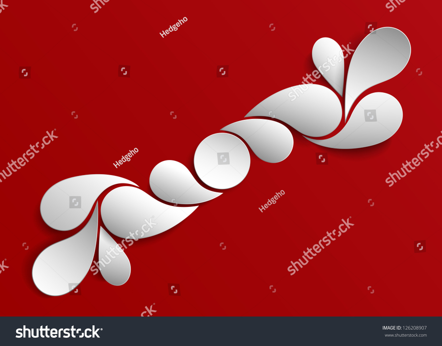 Paper Vector Background Stock Vector (Royalty Free) 126208907 ...