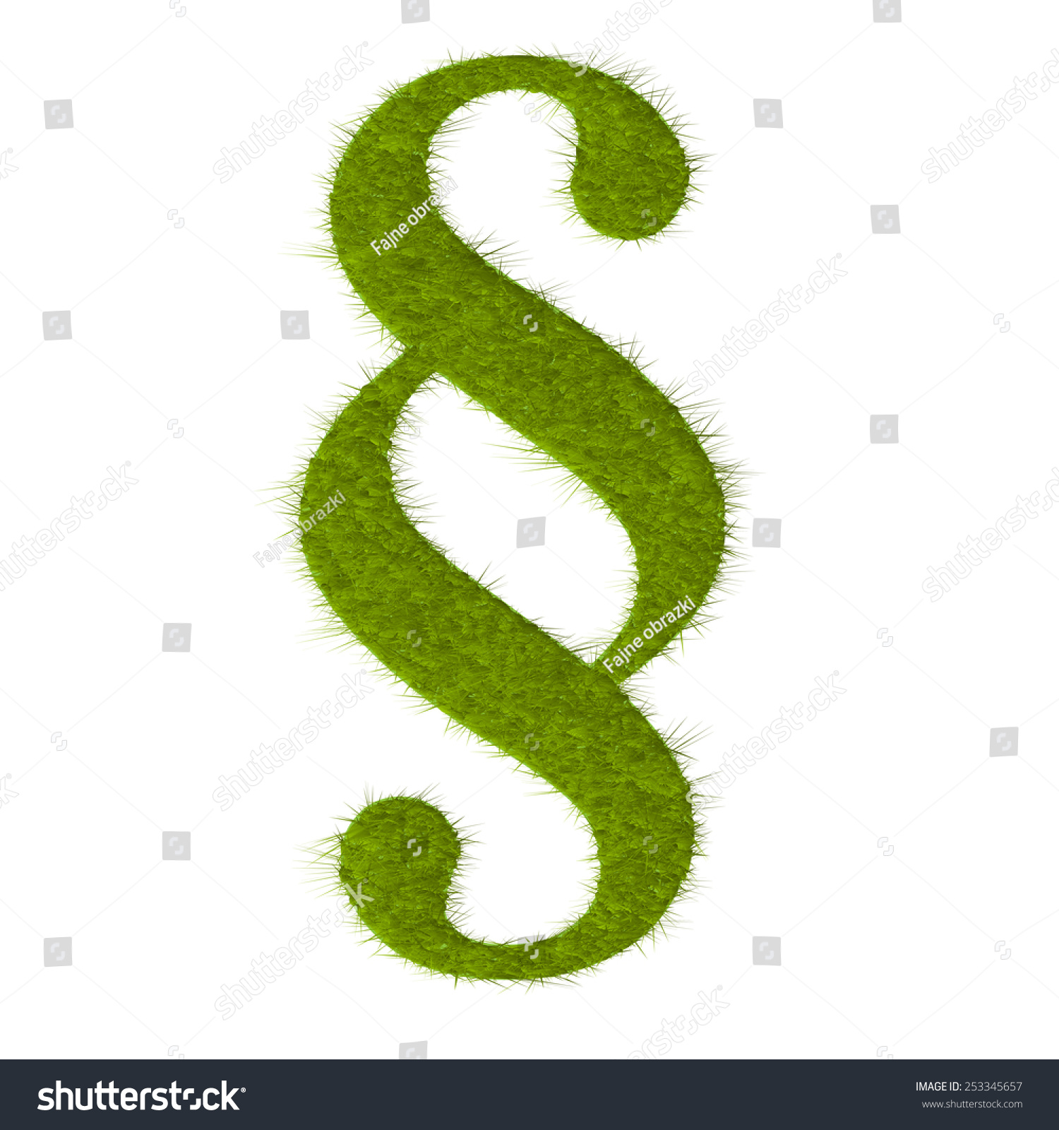 Paragraph Green Lawn Vector Stock Vector (Royalty Free) 253345657