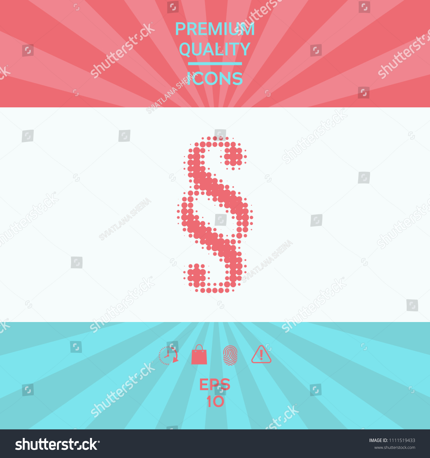 Paragraph Halftone Logo Stock Vector (Royalty Free) 1111519433 ...