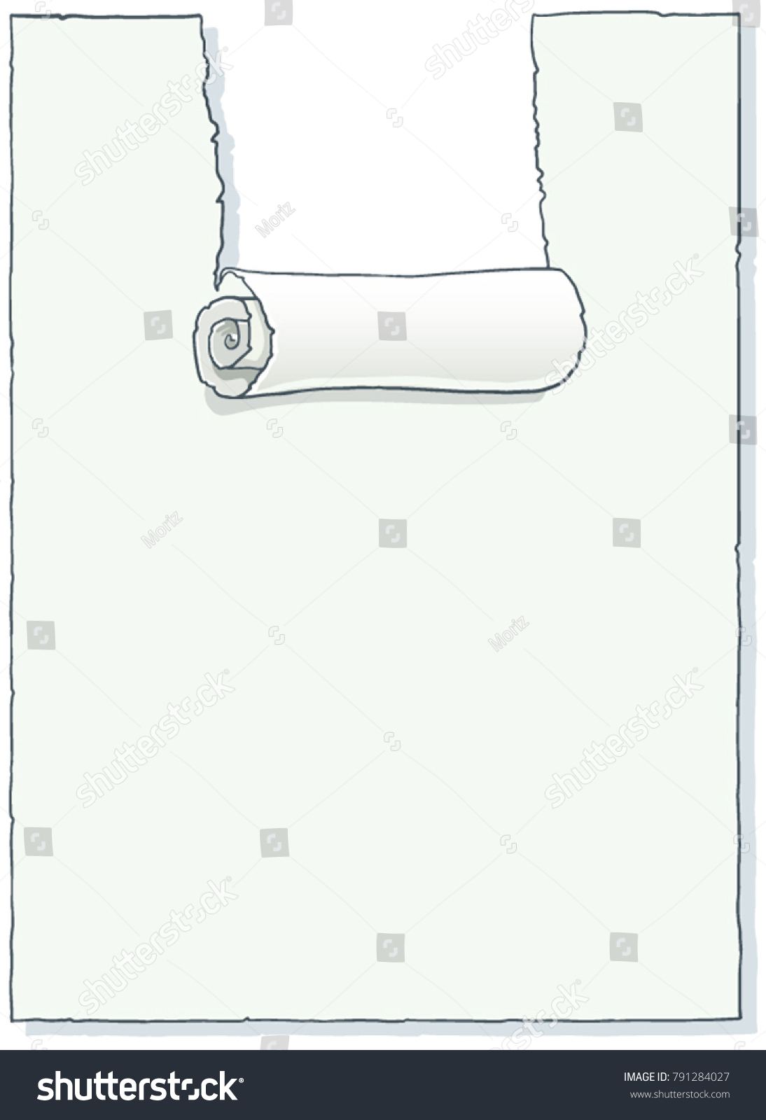 Parchment Paper Frame Icon Stock Vector (Royalty Free) 791284027 ...