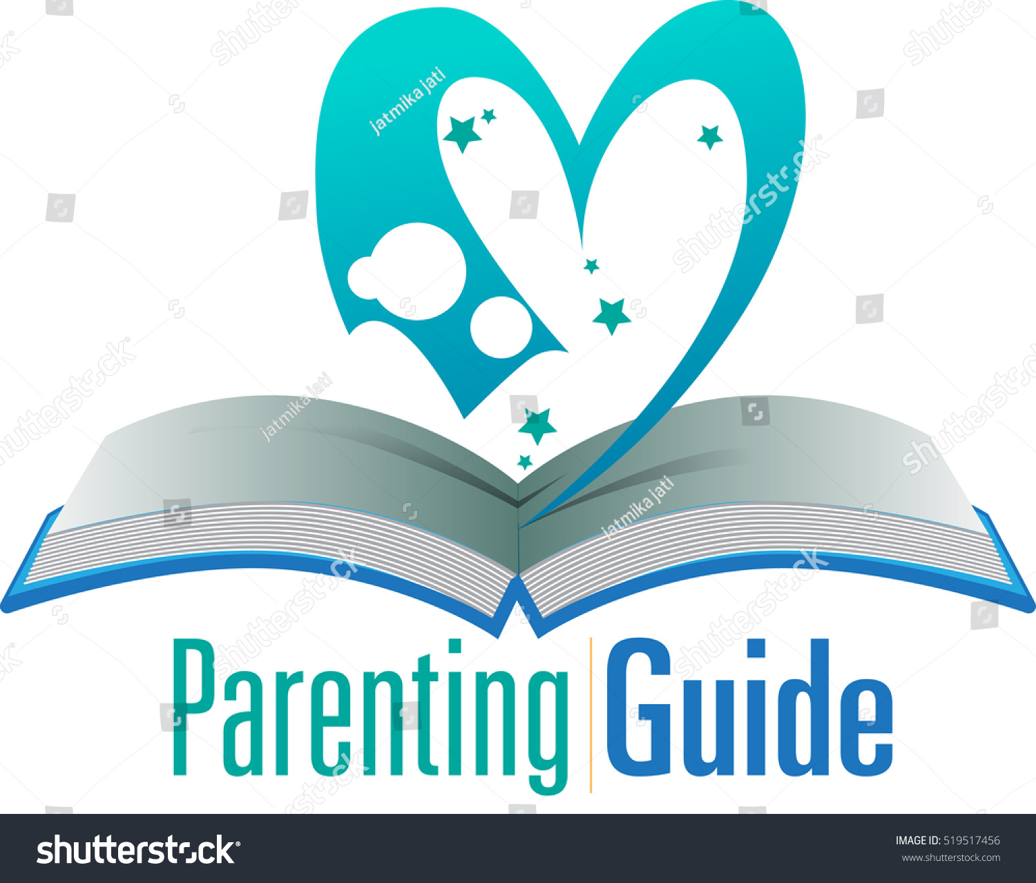 Parenting Guide Logo Symbol Stock Vector (Royalty Free) 519517456 ...