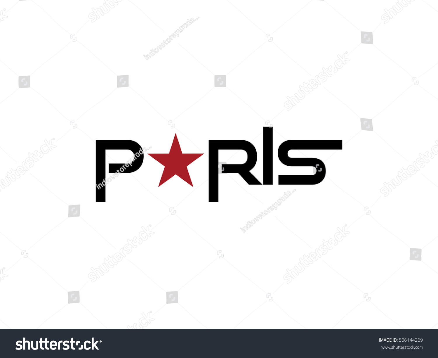 Paris Logo Vector Stock Vector (Royalty Free) 506144269 | Shutterstock