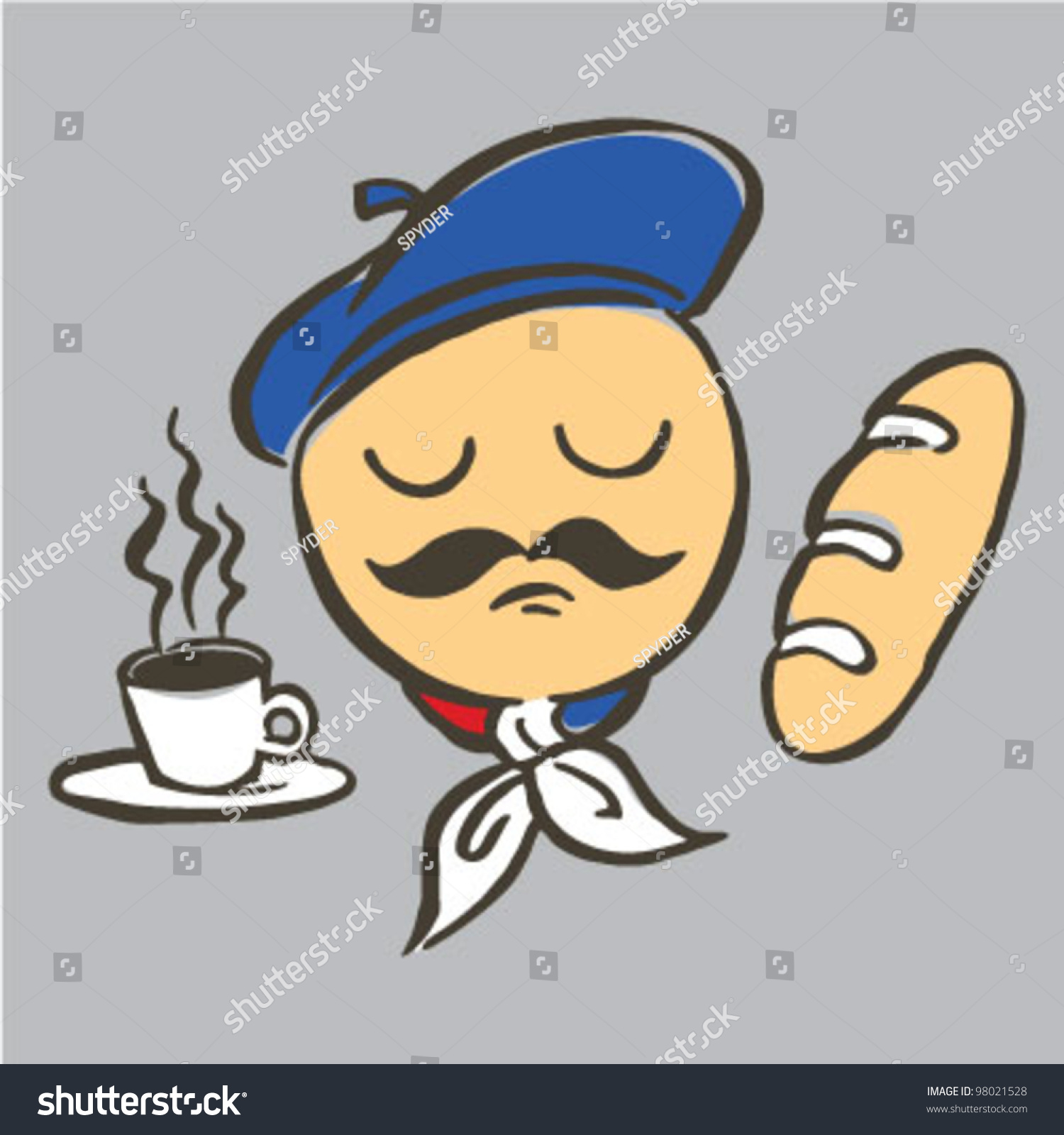 French Smiling Face