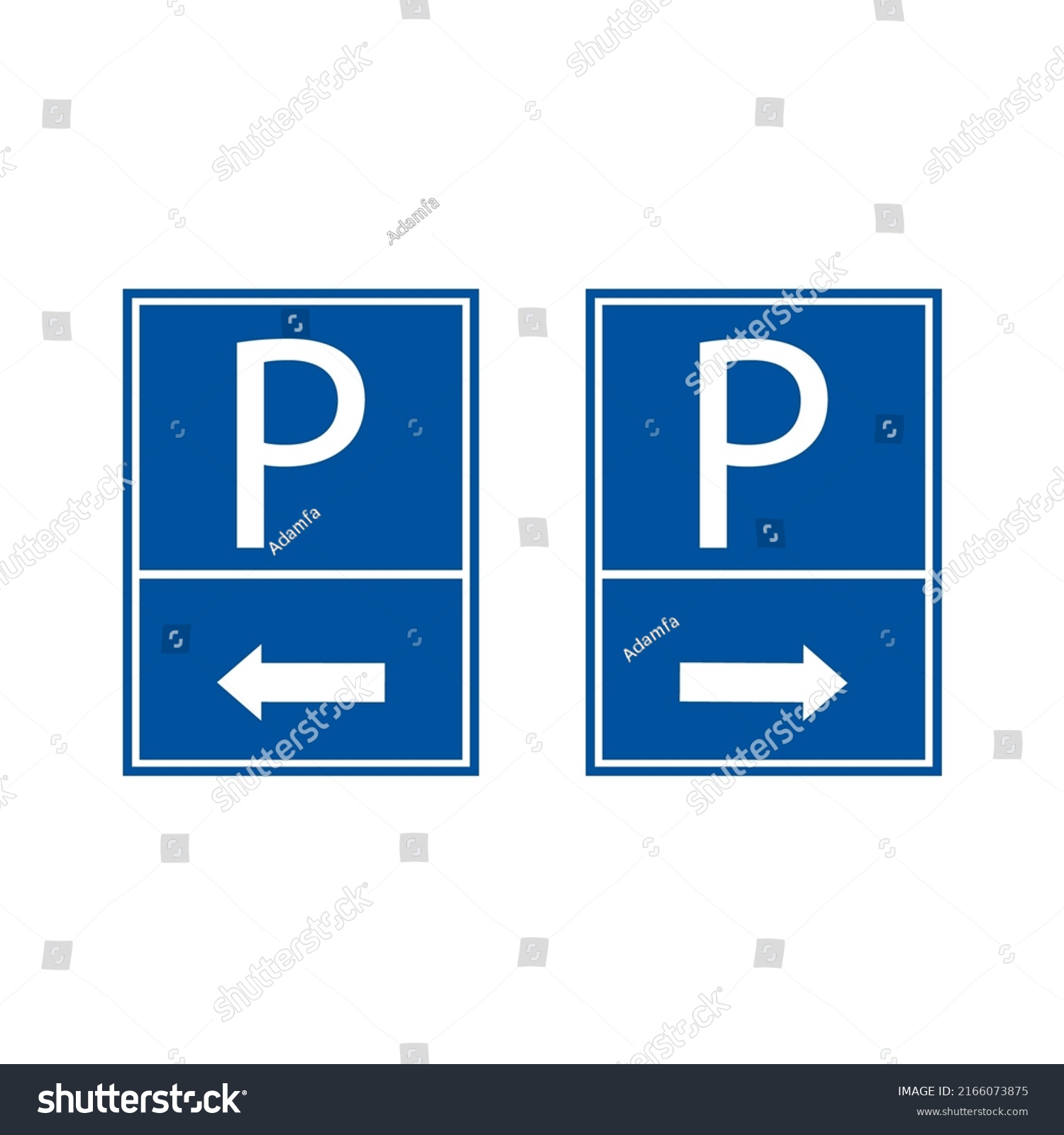 Parking Icon Logo Free Vector Design Stock Vector (Royalty Free ...