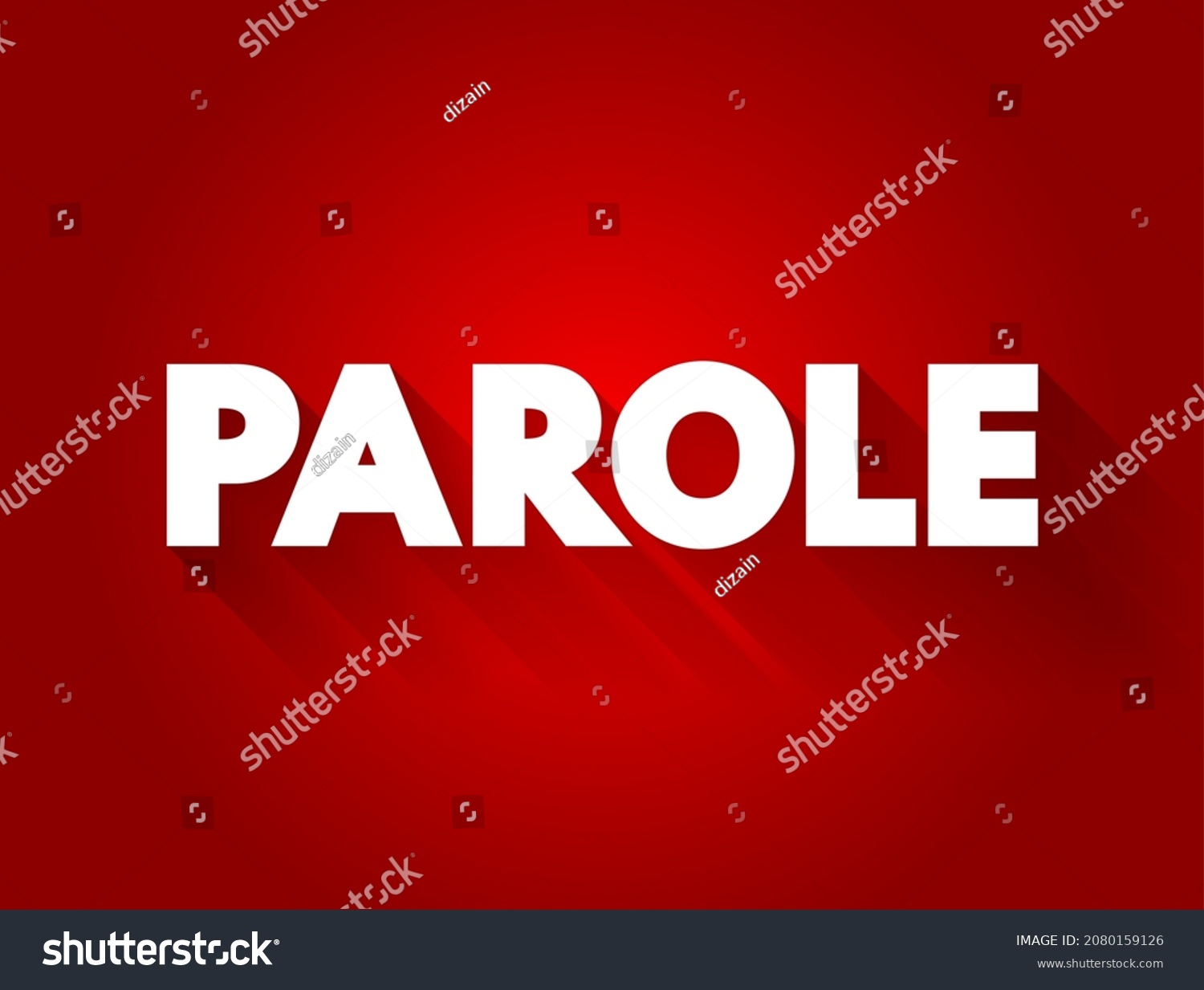 Parole Text Quote Concept Background Stock Vector (Royalty Free) 2080159126