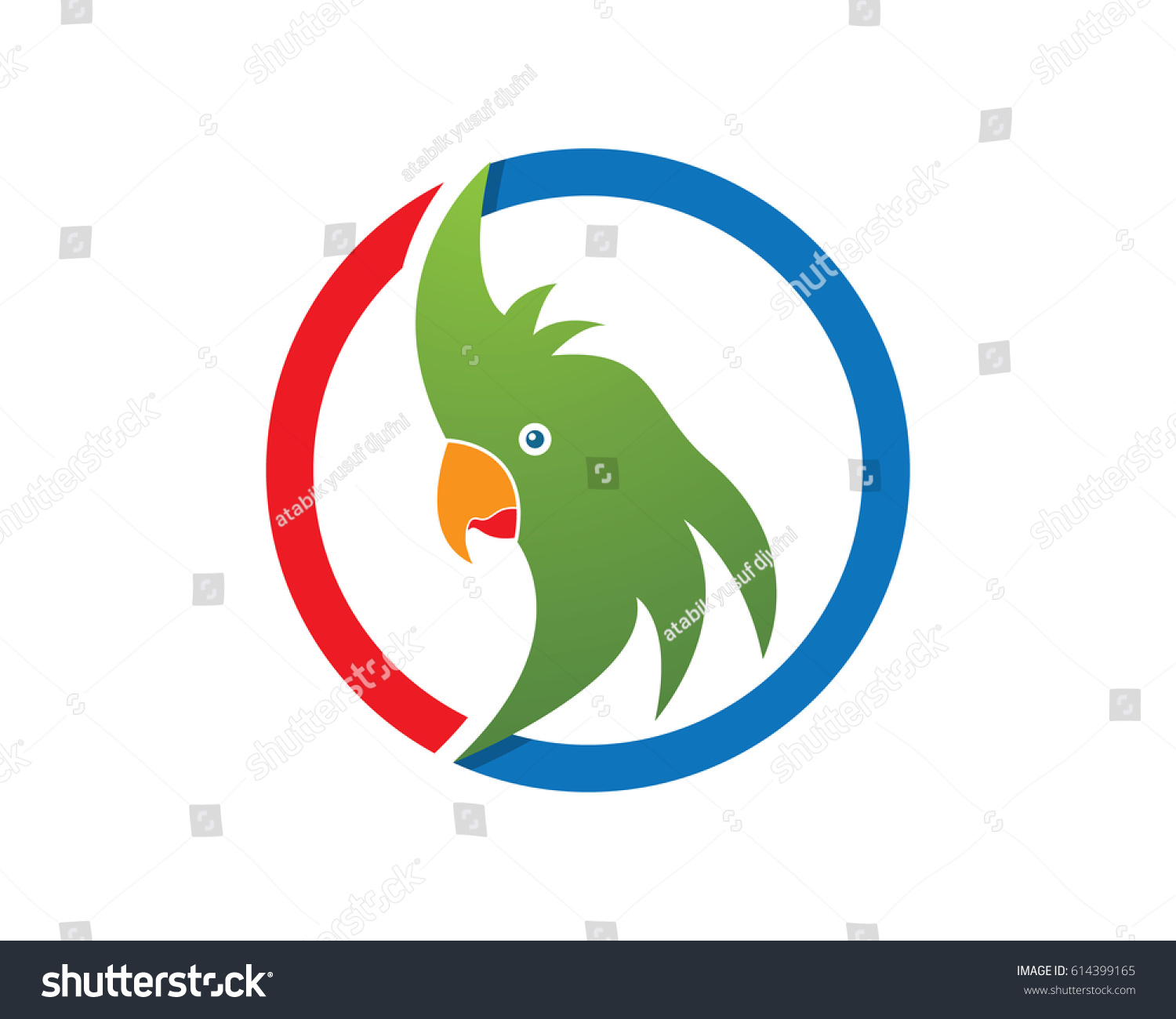 Parrot Logo Vector Illustration: เวกเตอร์สต็อก (ปลอดค่าลิขสิทธิ์ ...