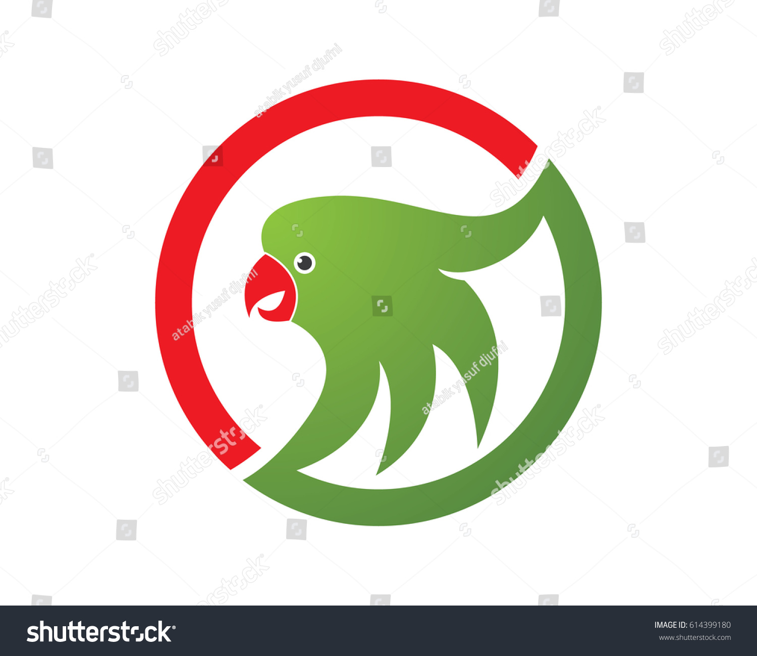Parrot Logo Vector Illustration: เวกเตอร์สต็อก (ปลอดค่าลิขสิทธิ์ ...