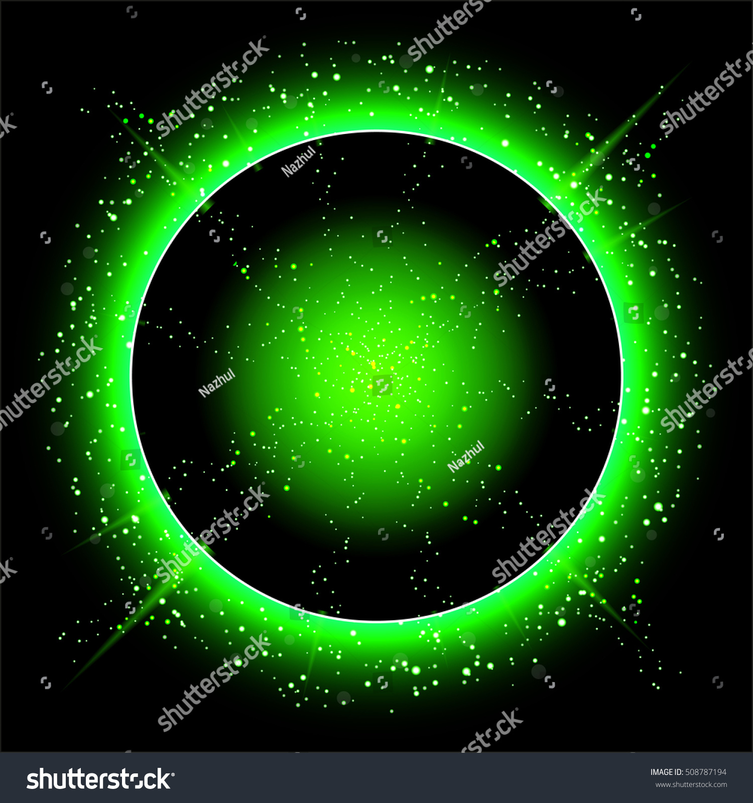 Particle Explosion Effect Golden Glitter Texture Stock Vector (Royalty ...