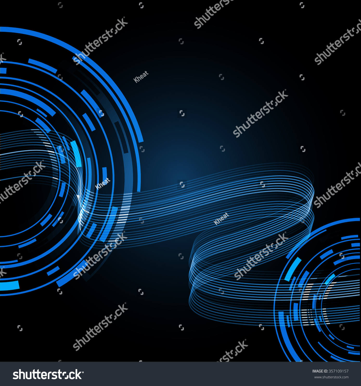 Particles Lines Abstract Vector Communication Illustration Stock Vector ...
