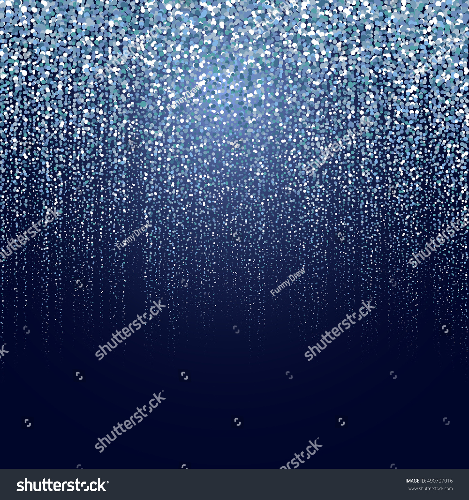Particles Snow Background Winter Snowfall Vector Stock Vector (Royalty ...