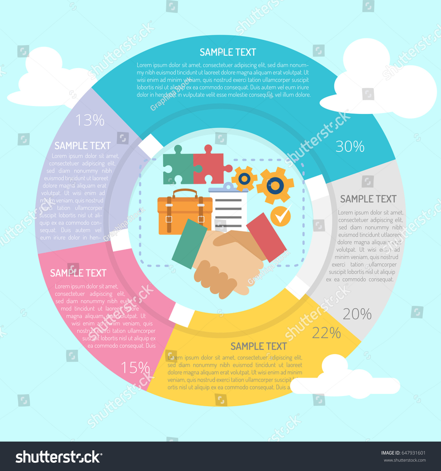 Partnership Infographic Stock Vector (Royalty Free) 647931601
