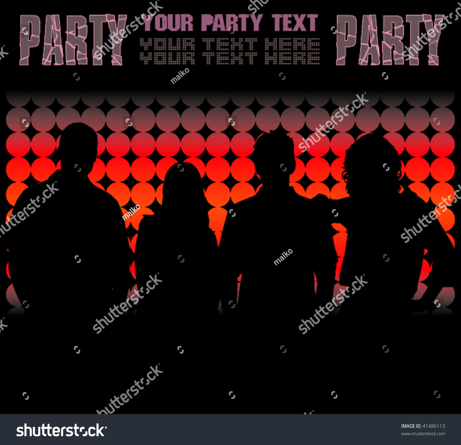 Party Vector Illustration Stock Vector (Royalty Free) 41486113 ...