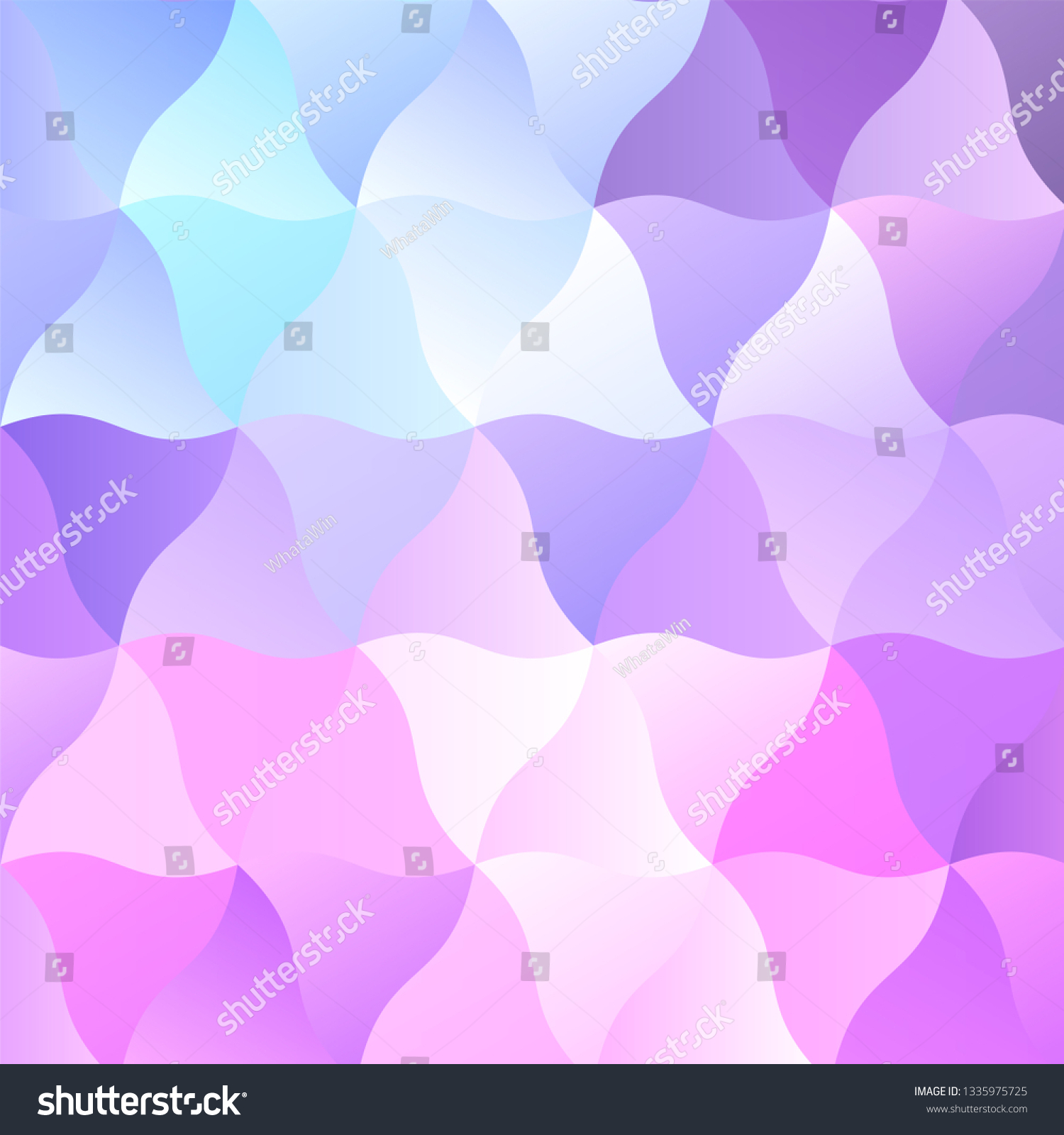 Pastel Cold Pink Low Poly Backdrop Stock Vector (Royalty Free ...