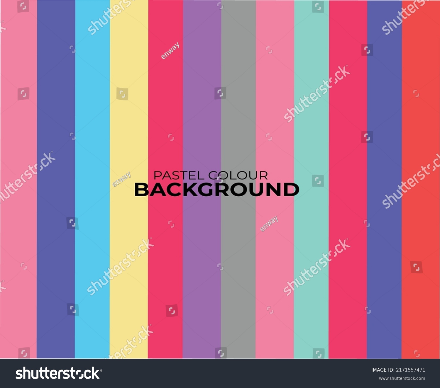 Pastel Color Background Pattern Straight Line Stock Vector (Royalty ...