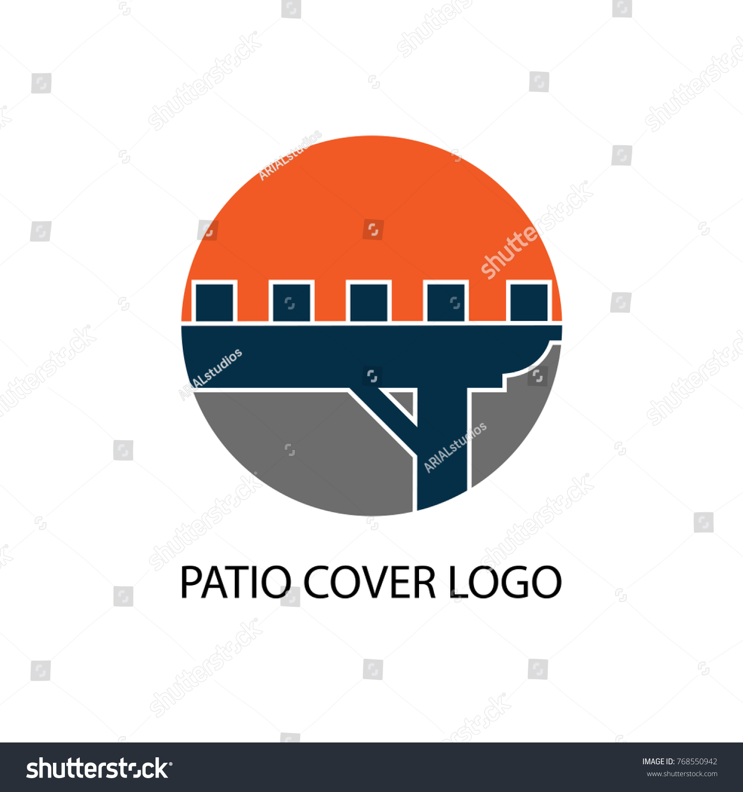 Patio Cover Logo Vectoreps: เวกเตอร์สต็อก (ปลอดค่าลิขสิทธิ์) 768550942 ...