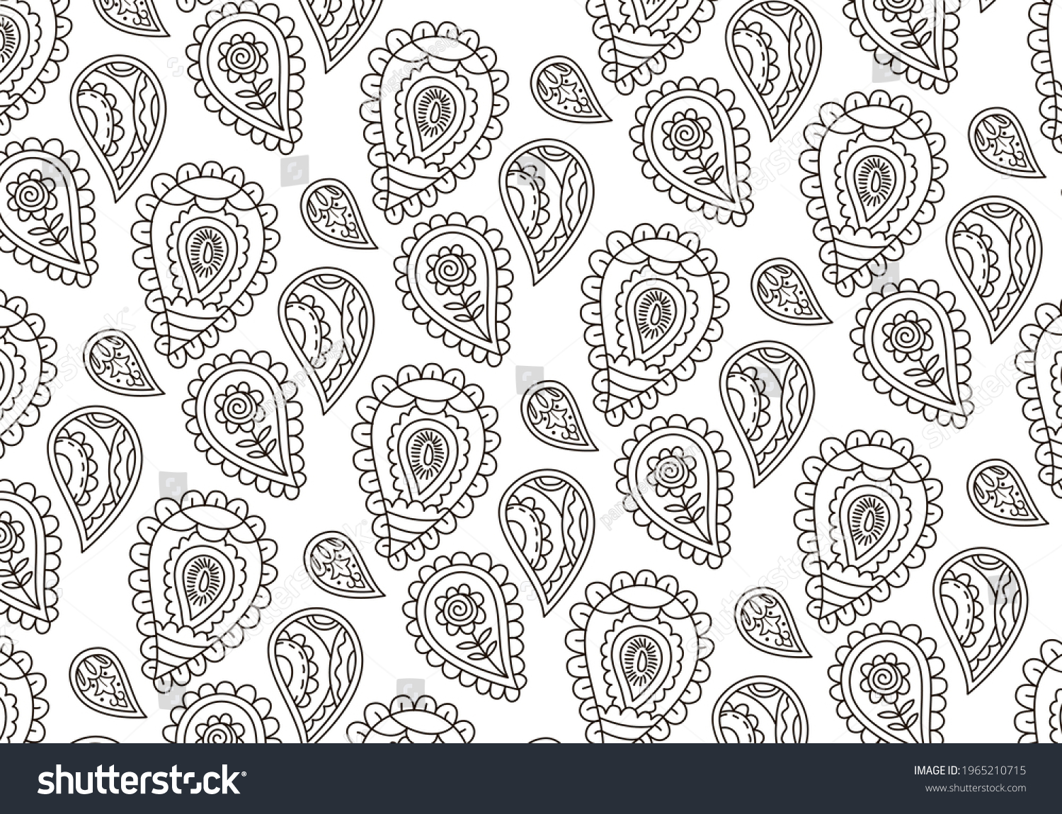 Pasley pattern Images, Stock Photos & Vectors | Shutterstock